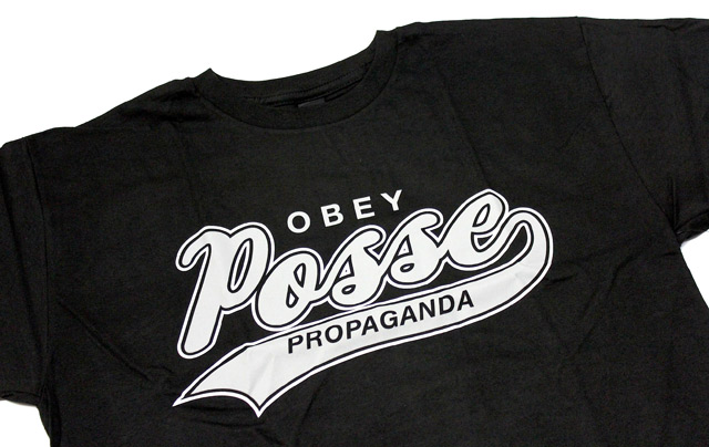 OBEY ''POSSE'' Tシャツ 2色展開